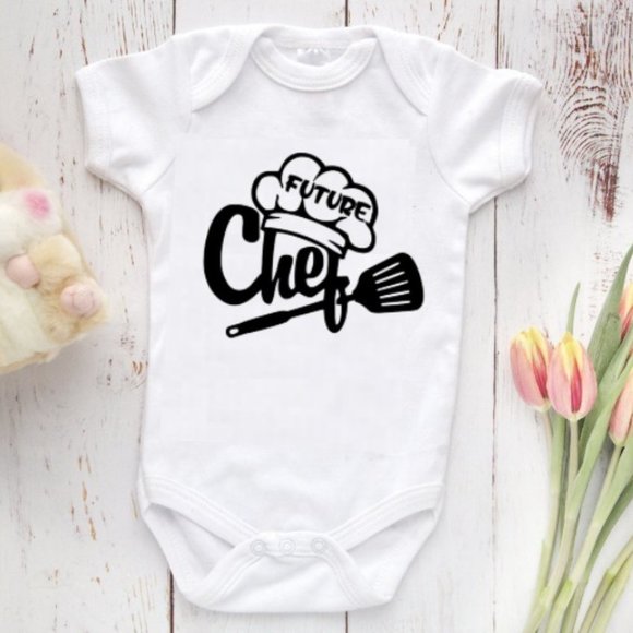 Gerber | One Pieces | Future Chef Baby Onesie | Poshmark